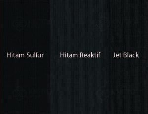 3 Jenis Warna Hitam Terbaik Knitto Textiles