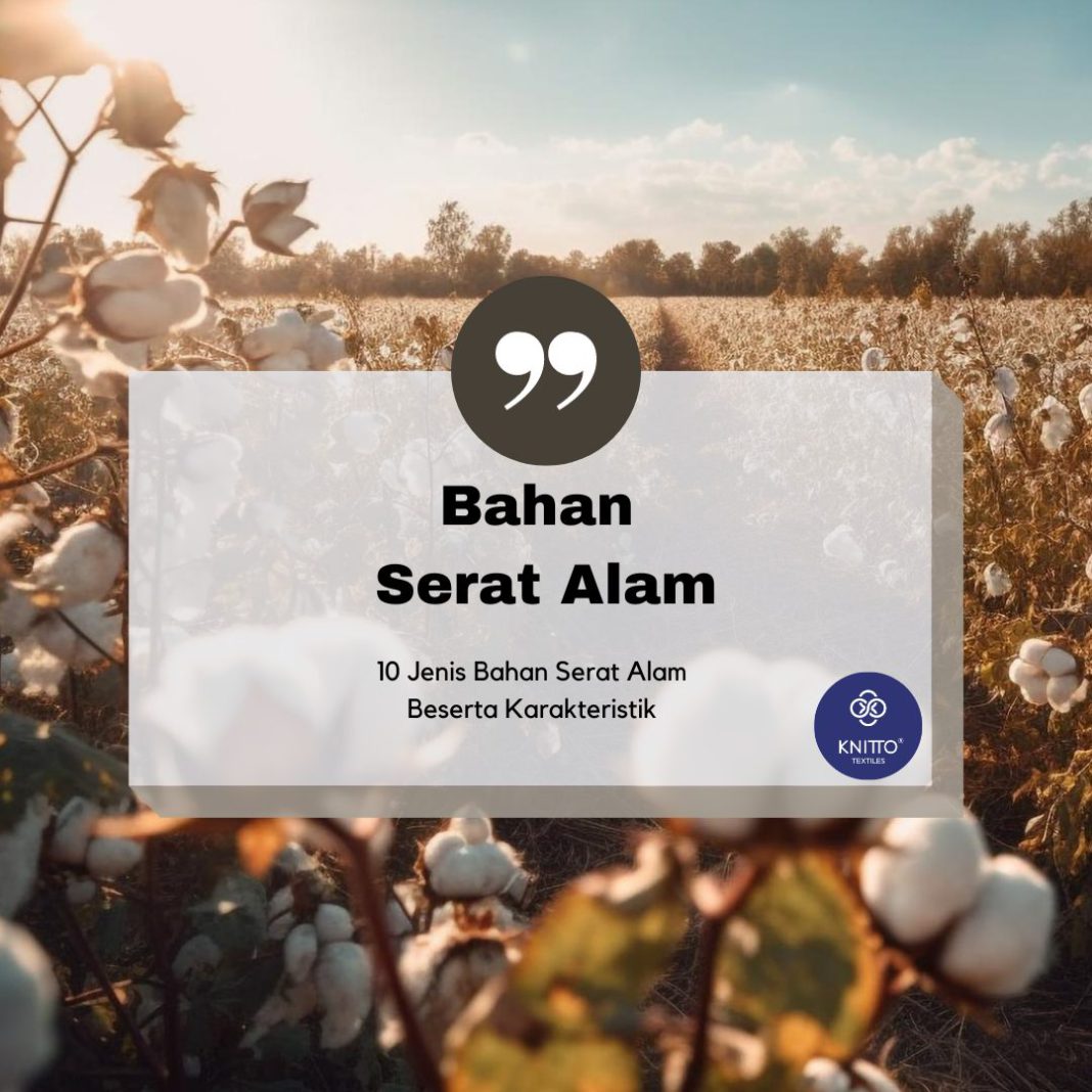 10 Jenis Bahan Serat Alam Terbaik dan Karakteristiknya