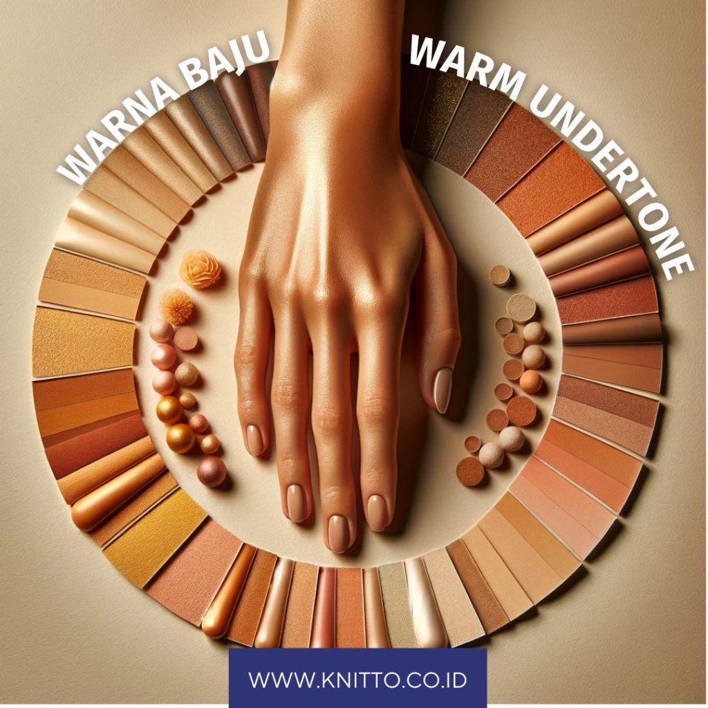 Miliki Warna Baju untuk Warm Undertone Terbaik dari Knitto