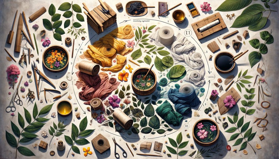 Begini 5 Langkah Cara Membuat Batik Ecoprint yang Unik!