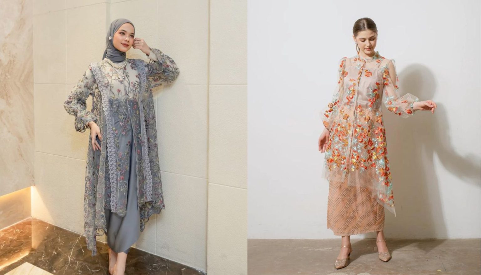 10 Inspirasi Kebaya Kartini Modern yang Anggun & Elegan